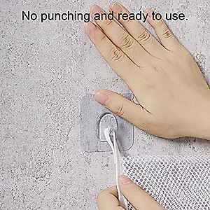 LAPUTA Mesh Laundry Bags- Wall Mounted Large Capacity 30.31" x 19.69" Saves Space Door Hanging Laundry Hamper for Bathroom Bedroom Washroom (Grey, 1)