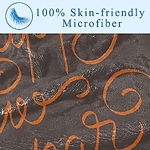 Happy New Year Prints Soft Warm Cozy Blanket Throw for Bed Couch Sofa Picnic Camping Beach, 150×100cm