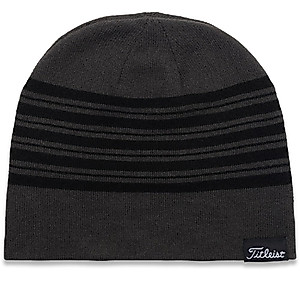 Titleist Men's Standard Lifestyle Beanie Essential, Charcoal/Black, One Size