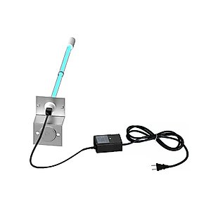 120V UV Lamp for HVAC Coil Systems (up to 5 tons) with 14″ 14W Ultraviolet Bulb