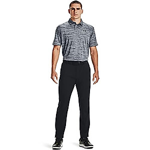 Under Armour Mens Performance 2.0 Golf Polo , Steel (035)/Black , XX-Large