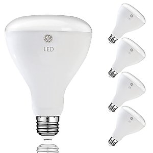 GE Daylight LED 65W Replacement Indoor Floodlight BR30 Light Bulbs (Pack of 4)