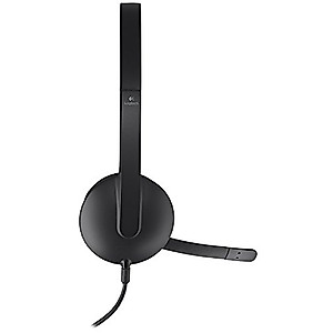 Logitech USB Headset H340, Stereo, USB Headset for Windows and Mac (Certified Refurbished)