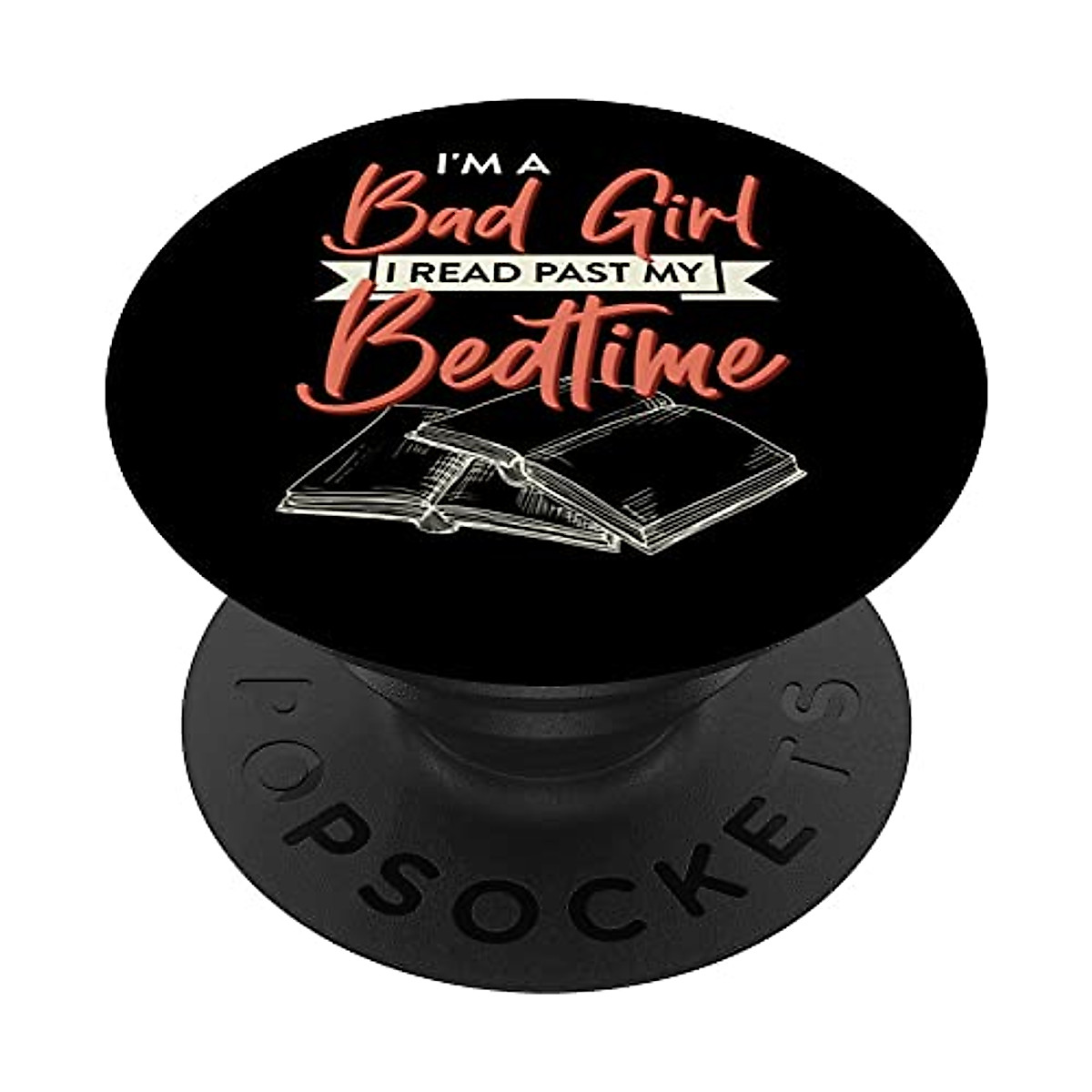 Funny Reading Gift for Bookworms Cool Reader PopSockets Swappable PopGrip