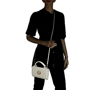 MKF Collection Crossbody Wallet Handbag for Women, Lady Multi Pockets Wristlet Bag – PU Leather Clutch Purse Black