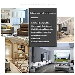 YIJIAFEIFEI Decorative Dust Cover for Outside TV Cover Indoor Tv Cover with Openable Front Flap LCD TV Screen Protector(Size:40 inch)