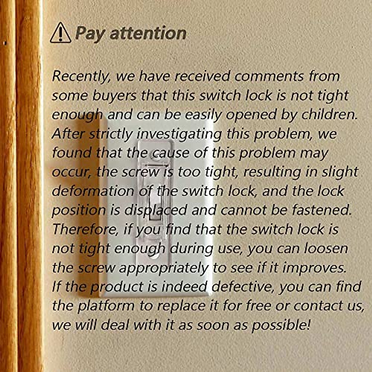 Wall Switch Guard, ILIVABLE Child Proof Light Switch Plate Covers Protects Your Lights or Circuits from being Accidentally Turned On or Off by Children and Adults (Clear, 2 Pack)