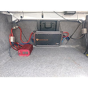 InstallGear 4/8/10 AWG Gauge Power Distribution Block 4 Gauge in to (4) 8/10 Gauge Out | Fuse Block | Fuse Block for Auto, RV, Motorcycle, and Boat