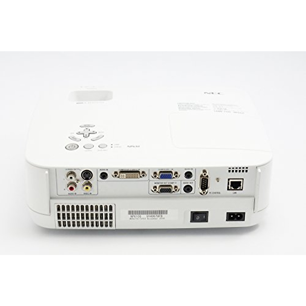 NEC NP610 LCD Projector XGA 500:1 3500 Lumens Dvi 11.2LBS