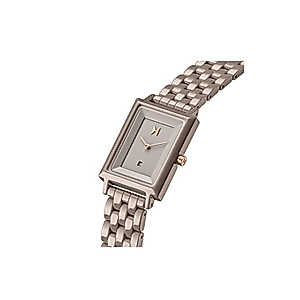 MVMT Signature Square Ceramic Women's Cashmere Taupe Analog Watch