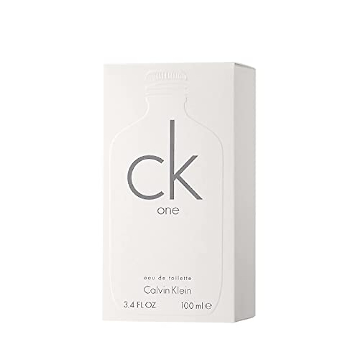 Calvin Klein CK One Unisex Eau de Toilette, 3.4 Fl Oz