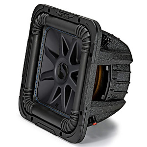 Harmony Audio Kicker L7S10 Car Audio Solo-Baric 10" Subwoofer Square L7 Sub 44L7S104 Bundle with HA-A400.1 Amplifier & Amp Kit