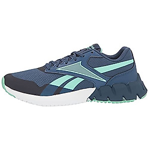 Reebok Women's ZTAUR Running Shoe, Batik Blue/Hint Mint/Vector Navy, 9.5