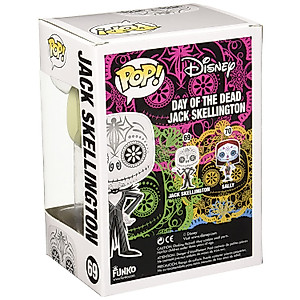 Funko Disney: The Nightmare Before Christmas - Day of The Dead Jack Skellington Pop! Vinyl Figure (Bundled with Compatible Pop Box Protector Case)