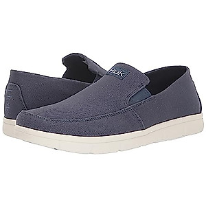 HUK Men's Classic Brewster Slip-On Wet Traction Fishing & Deck Shoes Boat, Sargasso Sea, 10