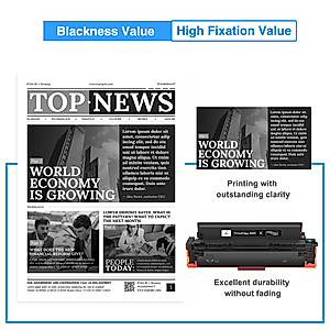 TRUE IMAGE Compatible Toner Cartridge Replacement for Canon 055H 055 Toner Canon Color ImageCLASS MF743Cdw MF741Cdw MF746Cdw MF743 MF740C MF745Cdw LBP664Cdw LBP660C Series Printer (Black, 1-Pack)