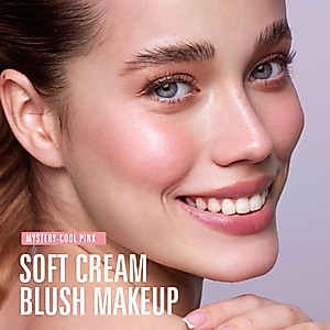 KIMUSE Soft Cream Blush Makeup, Liquid Blush for Cheeks, Weightless, Long-Wearing, Smudge Proof, Natural-Looking, Dewy Finish