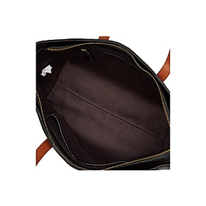 Madewell Women's The Zip-Top Transport Carryall, English Saddle, Tan, Brown, One Size