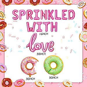 Pink Baby Sprinkle Decorations For Girl Sprinkled With Love Banner Gender Baby Shower Sprinkle Decoration Sprinkled With Love Baby Shower Decorations Party Supplies