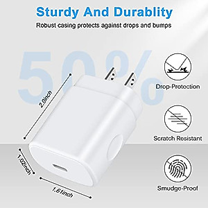 25W Samsung Super Fast Charger Block for Samsung Galaxy A14 5G/A23/A13/S21 FE/S23/A04S/S22/A03s/A53/Z Fold4/Z Flip4/A32/A73,Pixel 7 Pro/6a/5XL/4,Moto G,6FT 60W Type C Android Phone Fast Charging Cable