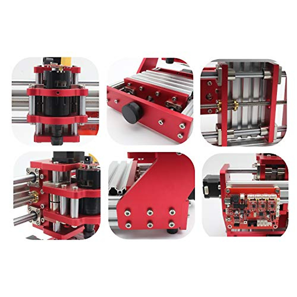 CNCTOPBAOS 1310 CNC Router Machine for Metal Carving,DIY Mini Desktop Benbox/GRBL Control Milling Machine for Aluminum,Copper,PVC,PCB,Acrylic,Wood Cutting Engraving Machine