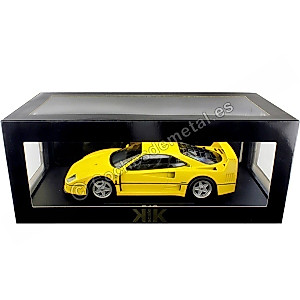 KK Scale KKDC180692 - Ferrar. F40 Yellow 1987 - Scale 1/18 - Collectible Model