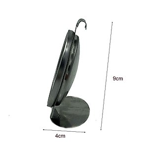 Extra Large Dial Oven Thermometer Clear Large Number Easy-to-Read Oven Thermometer with Hook and Panel Base Hang or Stand in Oven