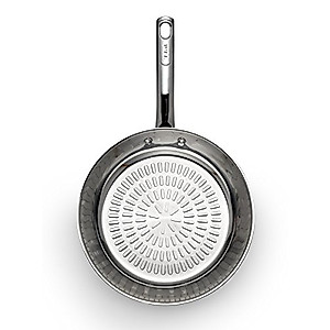 T-fal Performa Stainless Steel Sauté Pan 10.5 Inch Oven Broiler Safe 500F Cookware, Pots and Pans, Dishwasher Safe Silver