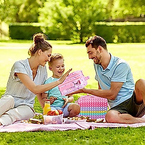 Lunch Box for Girls, Kids Pop Lunch Bag, Back to School Insulated Lunch Box, Reusable Food Containers Lunch Box Girls 3-12, School Supplies Leakproof Cooler Lunch Tote Bag for Travel School Picnic