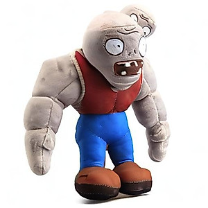 Maikerry 12" PVZ Gargantuar Zombies Plush Toys Stuffed Soft Doll Muscle Zombies