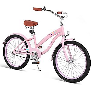 Nice C Kids Cruiser Bike + Kids Dual Disc Brake Bike