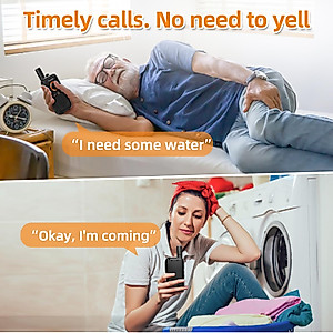 ChunHee Intercoms Wireless for Home- Wireless Intercom System for Elderly/Kids, Home Intercom System Room to Room Communication, 1.5 Miles Long Range Intercom System for Office/Camping/Hiking 4 Pcs