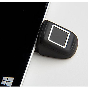 BIO-key SideTouch Compact Fingerprint - Tested & Qualified by Microsoft for Windows Hello - Eliminate Passwords on Windows 8.1/10 - Includes OmniPass Online Password Vault with Purchase