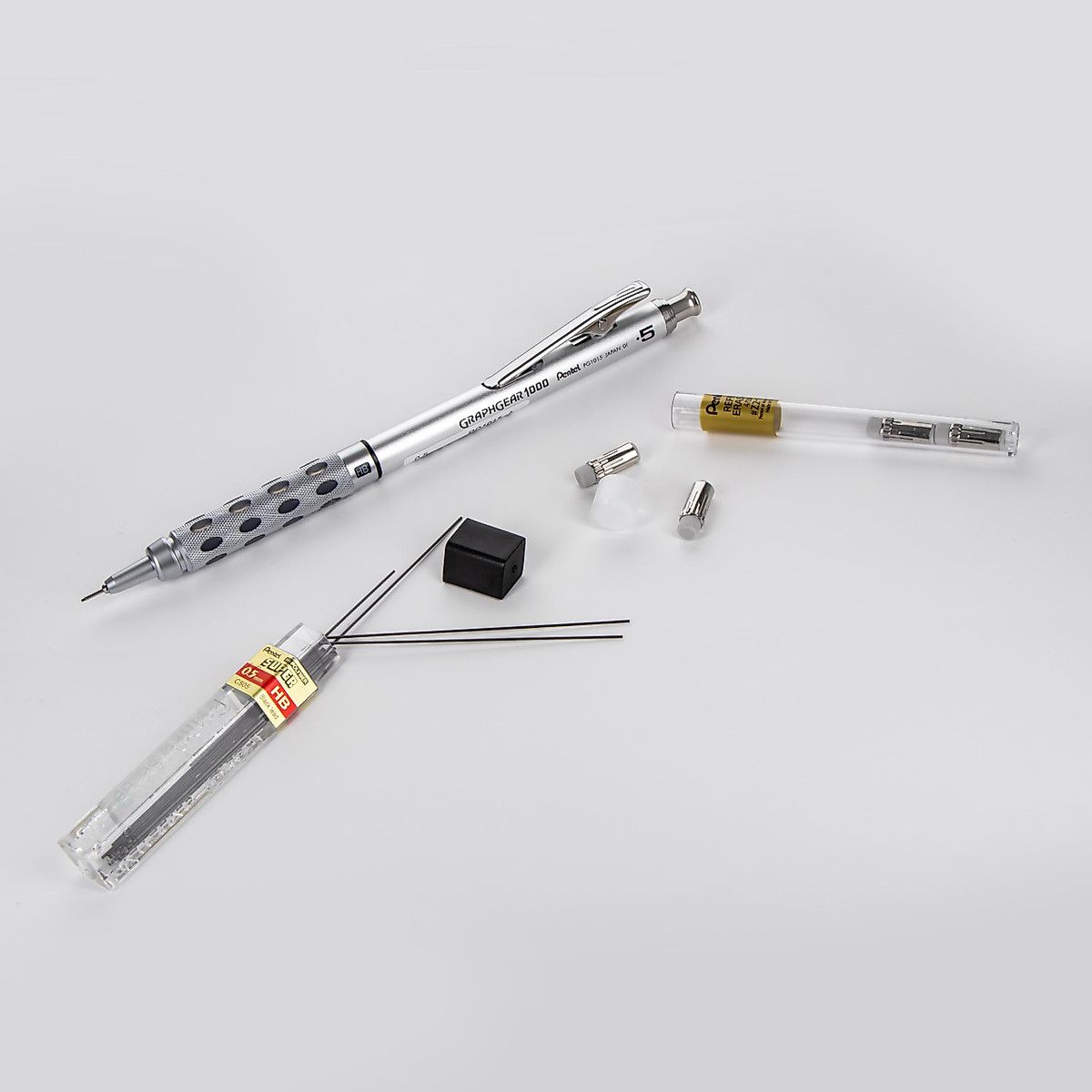 Pentel® Eraser Refills For Mechanical Pencils, White, Pack Of 12