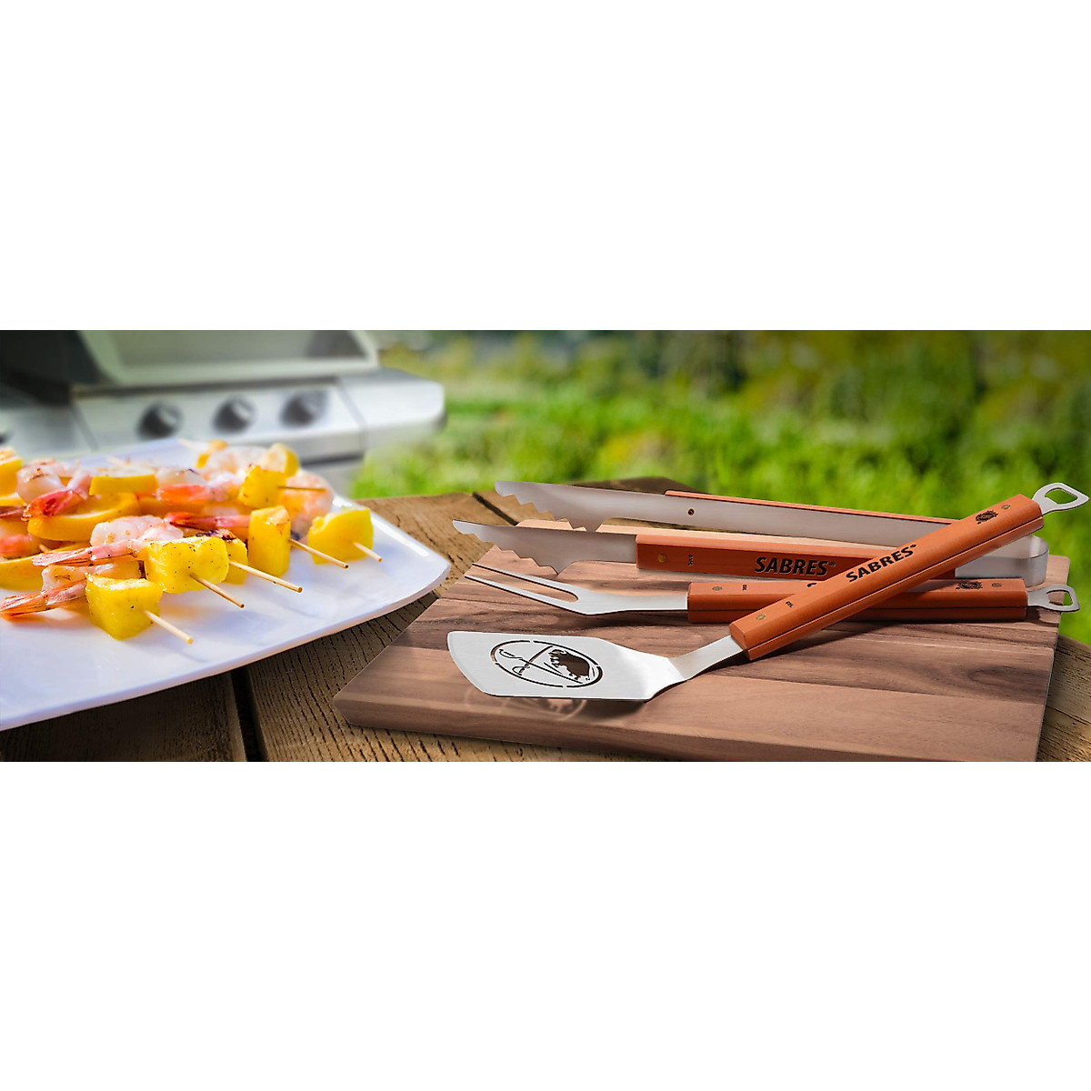 YouTheFan NHL Buffalo Sabres Classic Series 3-Piece BBQ Set