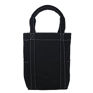 Tag&Crew Women's Urban Tote Easy to Carry Shoulder Handbag with Multiple Pockets - Black