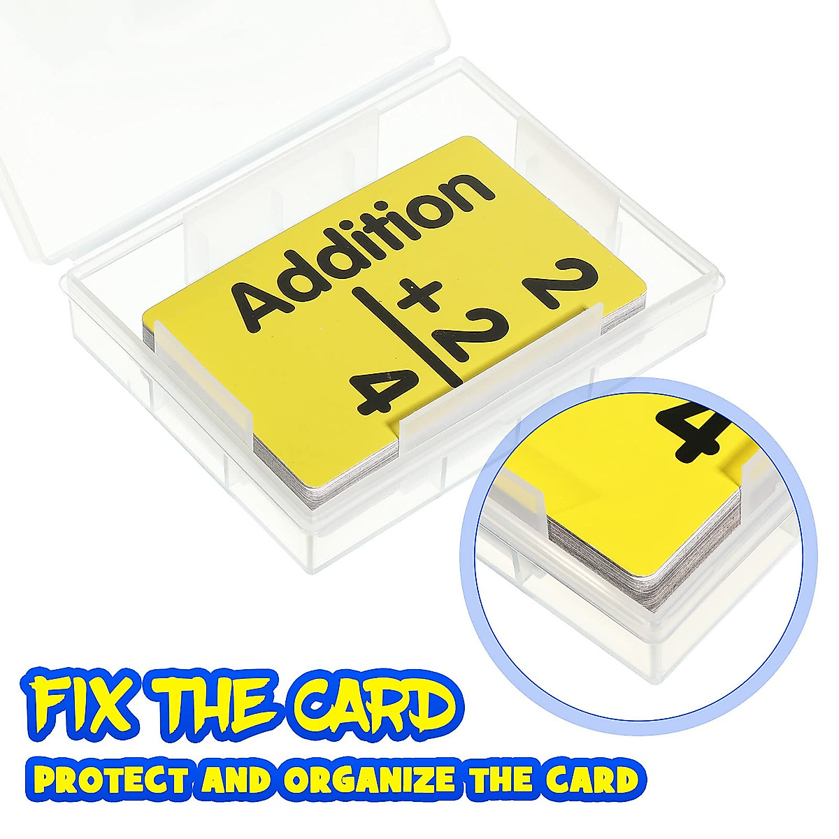 Skylety Playing Card Case Holder Playing Card Box Card Game Organizers and Storage Containers Deck, Snaps Closed for Gaming Cards(15 Pieces)