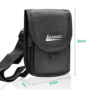 LIENIAO for Zebra TC77 TC70 Barcode Scanner Holster Carrying Case Pouch Compatible for Zebra TC75x, TC75, TC70x, TC70, TC72, TC77,Scanner Case Holder with Adjustable Waist Belt