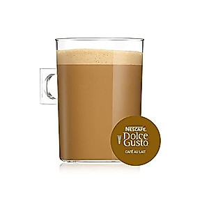 Nescaf? Dolce Gusto CAF? Au Lait (Pack of 3, Total 48 Capsules)