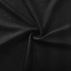 Scrubs for Women,2023 Causal V Neck Short Sleeve Medical Top Lightweight Nursing Uniform Solid Stretch Soft Wrinkle Free Workwear Multiple Pockets Jogger Shirt Athletic Tee(A-Black,S)