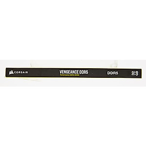 CORSAIR VENGEANCE DDR5 RAM 32GB (2x16GB) 6400MHz CL32 Intel XMP iCUE Compatible Computer Memory - Black (CMK32GX5M2B6400C32)
