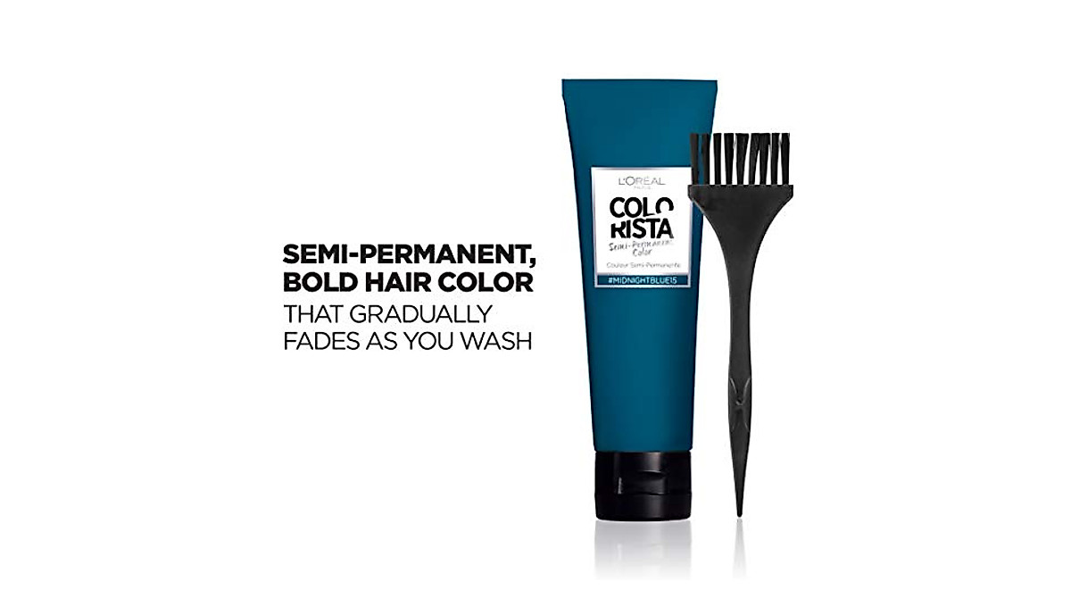 L'Oreal Paris Colorista Midnight Blue Hair Color for Brunettes