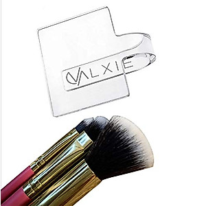 Makeup Hand Held Palette (Clear)Valxie Makeup Hand Held Palette - Clear Mixing, Blending, Applicator Tool for Professional Artists and Personal Use-100% Skin Safe Acrylic Plastic-Lightweight, Reusable