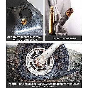 12 PCS Glow in The Dark Tire Valve Caps Fluorescent Stem Cars, Universal Noctilucent Waterproof Car Wheel Tire Caps for Car, SUV, Motorcycle, Truck, Vehicle（Green