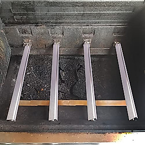 Uniflasy Stainless Steel Heat Heat Plates and Cast Iron Cooking Grid Grates fits CharBroil Performance Series 4-Burner 463365021 463351021 463352521 Gas Grill