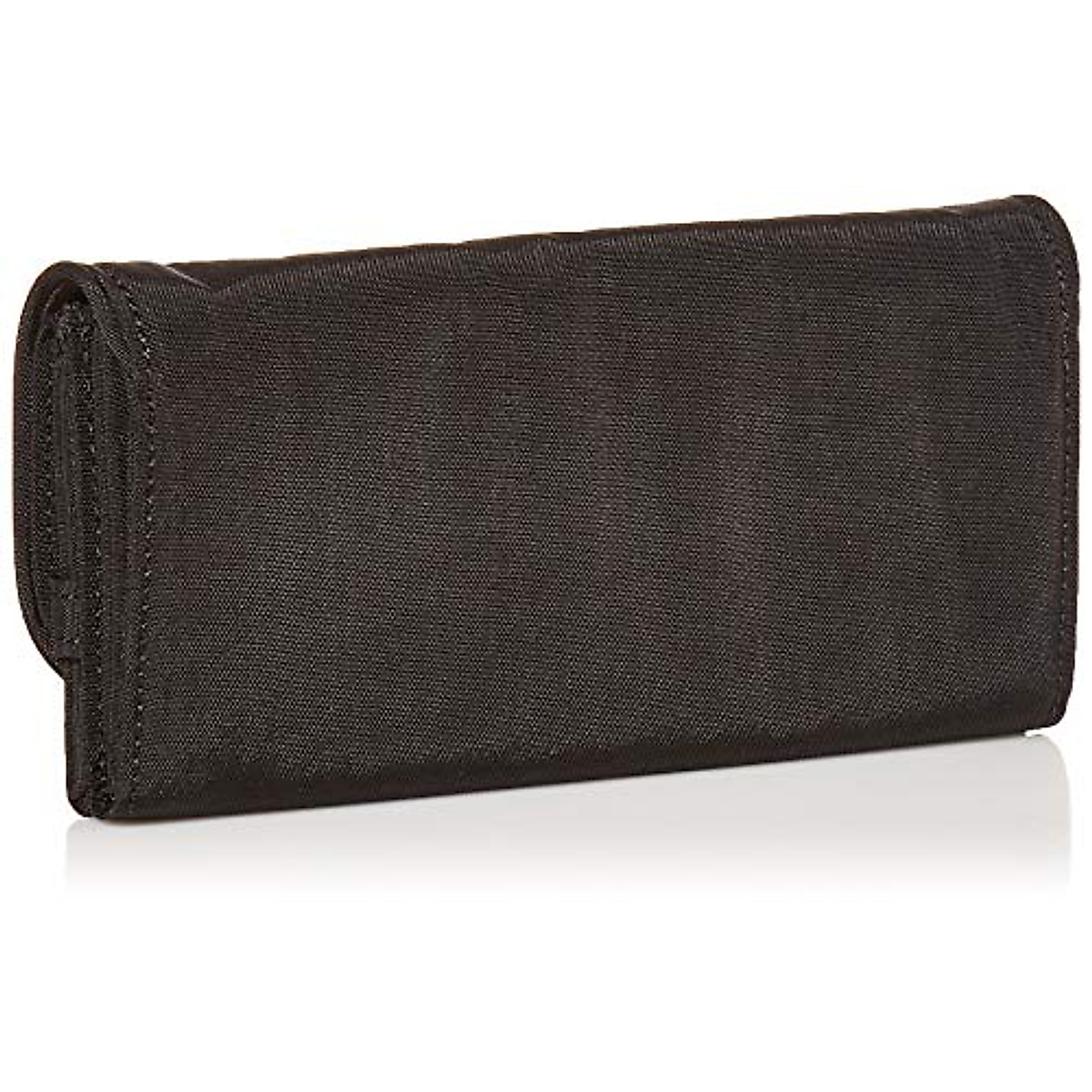 Kipling Women's Money Land, RFID Anti-Hacker Technology, Nylon Snap Wallet, Black Noir, One Size