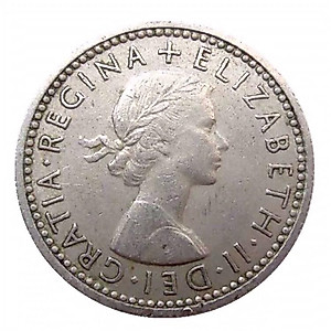 MKISHINE Something Blue for Bride to Be on Wedding Gifts Bride's Wedding Card from Mom Dad Grandma Sister Friends, Bride's Old Sixpence Coin with Wedding Card for Bride, a Sixpence for Her Shoe