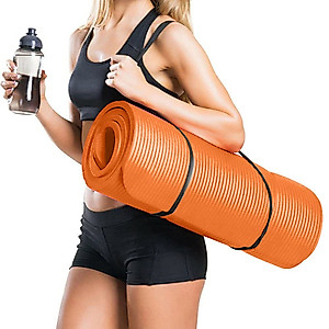 New Large-scale Comfort, Environmental Protection, High-density Anti-skid Foam Sports Strap 10mm Thick Portable and Durable Fitness Physiotherapy Mat Yoga Mat