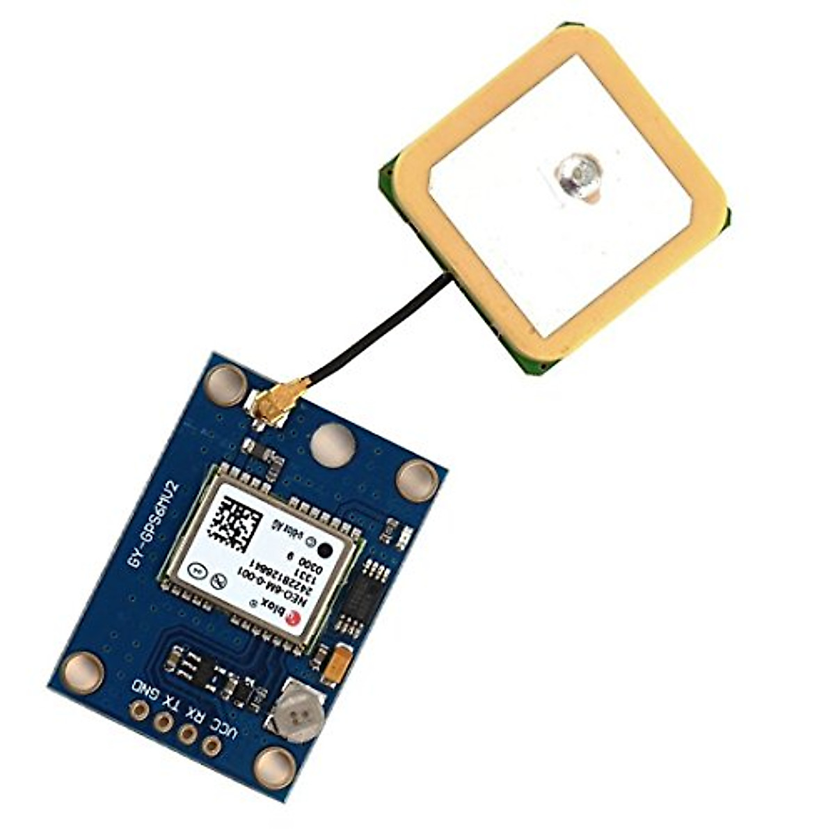 HiLetgo GY-NEO6MV2 NEO-6M GPS Flight Controller Module 3V-5V with Super Strong Ceramic Antenna for Arduino EEPROM APM 2.5