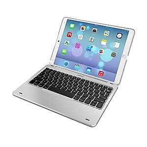 Arteck iPad Air 10.5-inch Keyboard, Ultra-Thin Bluetooth Keyboard with Folio Full Protection Case for Apple iPad Air 3 10.5-inch (2019) / iPad Pro 10.5-inch (2017) with 130 Degree Swivel Rotating